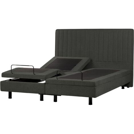 Lit Double Ajustable Moderne Electrique Réglable avec Télécommande 180 ...