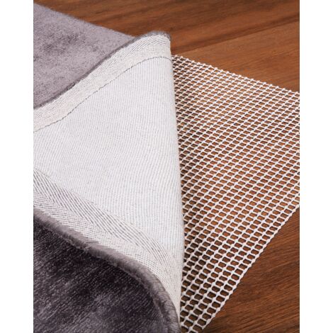 Tapis Antidérapant Blanc en PVC Anti Glissement pour Toutes les ...