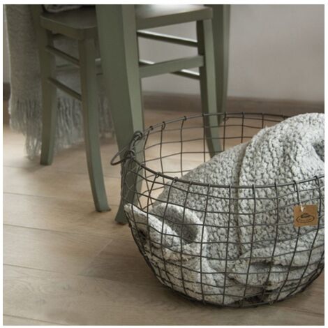 Panier forme arrondie métal set/3 L Esschert Design BV