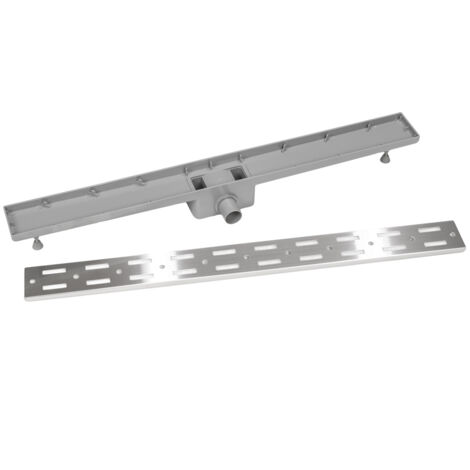 Channel drain, stainless steel - shower drain, slot drain, linear ...