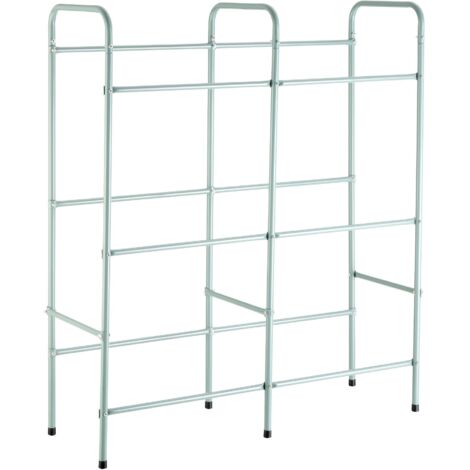 Shelving Rack - for 6 crates, steel frame, 96 x 33 x 116 cm - rack ...