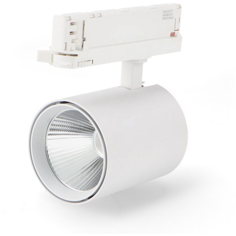 Spot LED sur rail 40W, 90 lm/W, CCT (température de couleur réglable ...