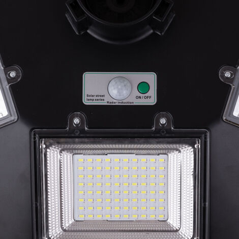 Lampe Solaire LED 250W 6000ºK IP67 Panneau : 6V 18W Batterie : 3.2V ...