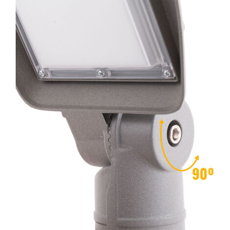 Lampadaire LED 50W 7000Lm 4000K IP65 PRO SMD5050 50 000H [HO-STR50W-10-W]