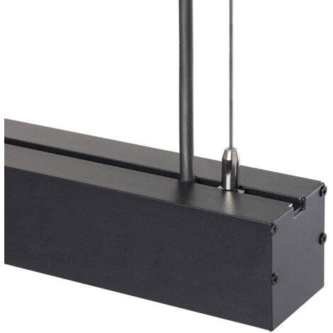 Luminaire Linéaire LED Philips 2835 60Cm 20W 2700ºK IP40 Finition Noire ...