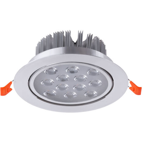 Spot Downlight LED 12W 1 200Lm 6000ºK Circulaire 40 000H [HO-LEDDOWN ...