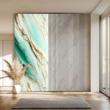 HEXIM Wandpaneele XXL 280x122 cm, Sparpaket (3-10 Stück) Granit ...