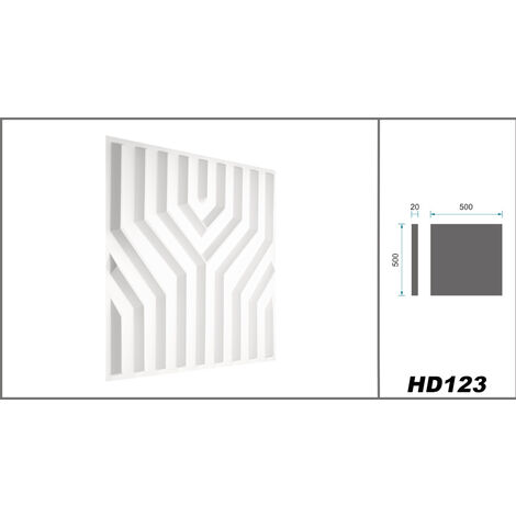 3D Wandpaneele aus PVC Kunststoff - weiße Wandverkleidung mit 3D Optik ...