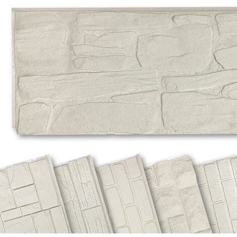 HEXIM Fassadenpaneele Steinoptik, Wandpaneele aus EPS Styropor, harte ...