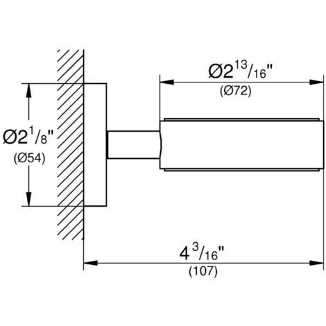 Grohe Essentials Porte-verre (40369001)