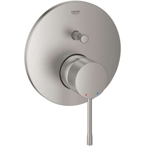 Grohe Essence - Mitigeur à encastrer pour 2 sorties, supersteel 24058DC1