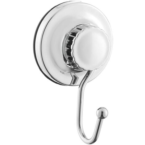 Tesa Crochet de sale de bain Ecoloc, sans vis, chrome (ECO21)