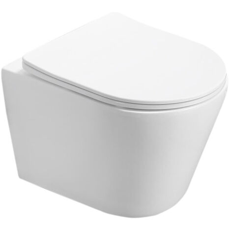 Pack WC Bâti-support + WC SAT Infinitio sans bride, fixation invisible ...