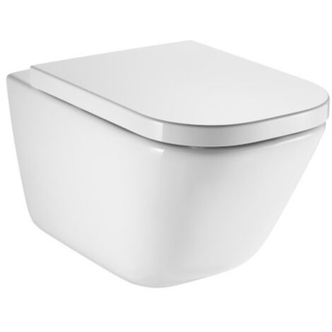 Roca Cuvette WC suspendue en céramique sans bride Rimless (A34647L000)