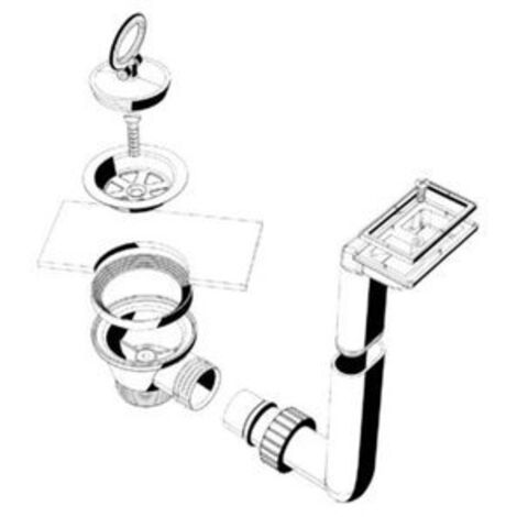 Blanco Waste kit Garniture (GARNITURE)