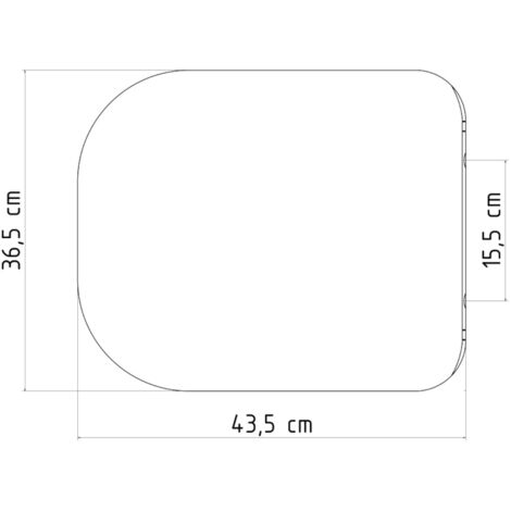 Idevit Abattant Havana softclose slim (HA030S)