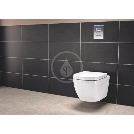 Grohe Euro Ceramic Cuvette WC suspendue avec PureGuard, blanc alpin ...