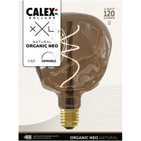 Calex Lampadina LED dimmerabile E27 G125 bronzo 4W 120lm 1800K