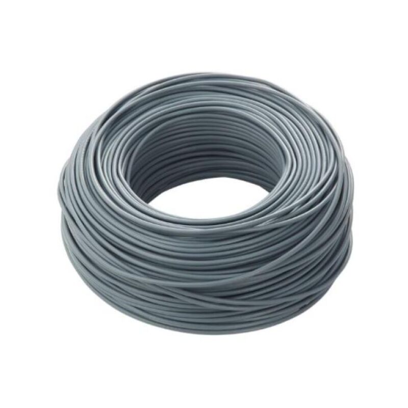 Câble isolé monoconducteur câbles section 1x1.5mm2 100m gris - fg17-1 ...