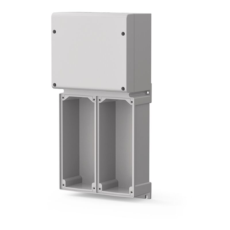 Scame proxima stand modulaire 212x438x110mm gris - 573.5120