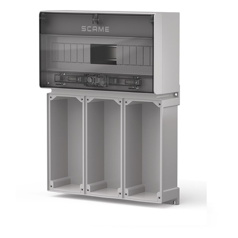 Scame proxima stand modulaire 317x438x110mm gris - 573.5131