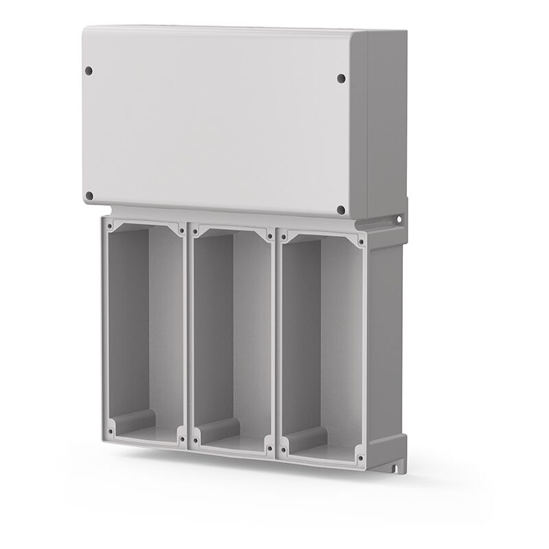 Scame proxima stand modulaire 317x438x110mm gris - 573.5130