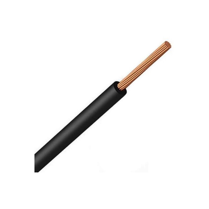 Câble unipolaire electraline fs17 1x4mm 10 mètres noir - 13211