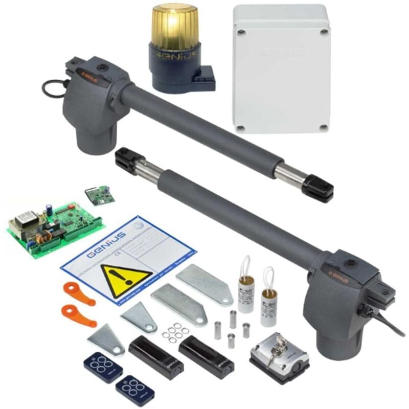 Kit d'automatisation de portail à 2 vantaux faac gb300 max 3m - 51701273