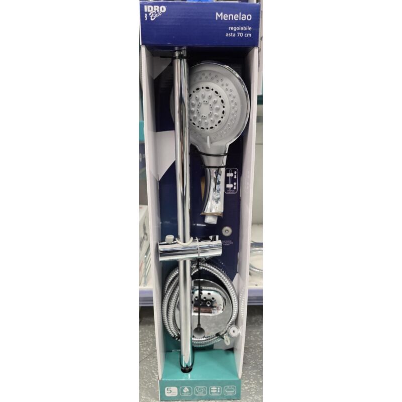 Idro-bric menelao bar chromé 70cm - sapsal0155cr