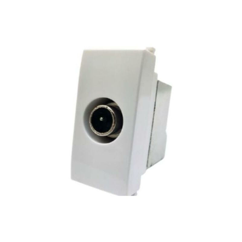 Prise tv compatible gem vimar plana 14300.01 blanc - 626b