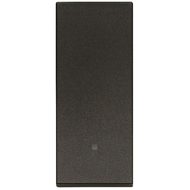 Onduleur vimar linea 1p 10ax interrupteur à bascule + led - noir - 30032.lg