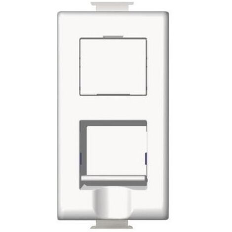 Bticino matix socket rj45 toolless utp cat5e am5979c5e
