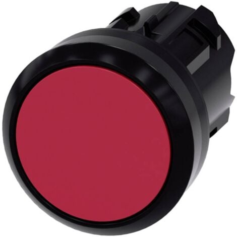Bouton plaque rouge 3su10000ab200aa0