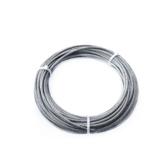 Corde en acier inoxydable masidef 10 mètres diamètre 3mm - cc2750132
