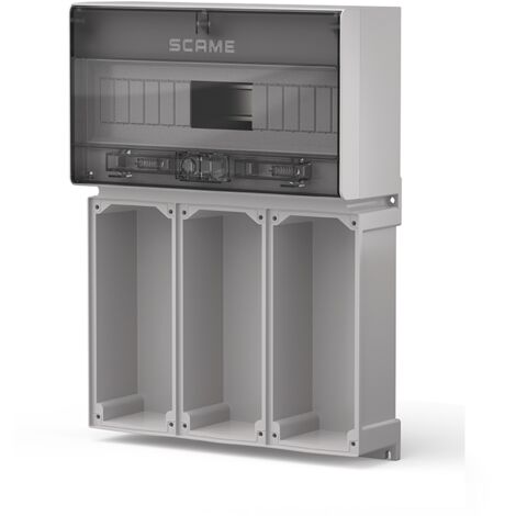 Scame proxima stand modulaire 317x438x110mm gris - 573.5131