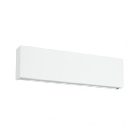 Linea light box w2 lampe murale à leds bi-émission 19w 2700k blanc - 8256m