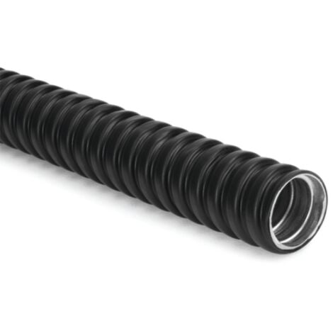 Hellermann tyton conduit flexible diamètre 10mm vendu au mètre noir - 166-30700