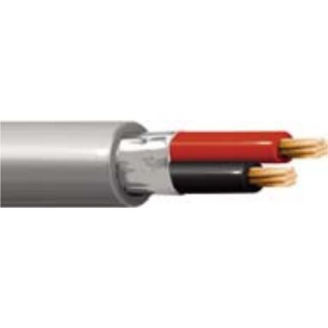 Câble d'alarme itc 2x0.75mm2 + 6x0.22mm2 100m blanc - ic-67bam100