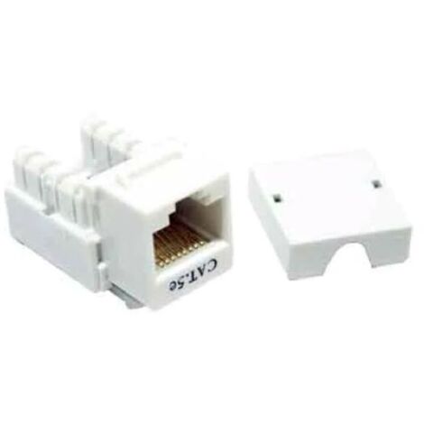 Connecteur keystone utp 4 power cat 5e blanc - kk5exutpwp