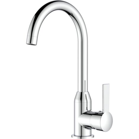 Evier à bec haut idro-bric amsterdam flexible 3/8f 35cm chrome ...