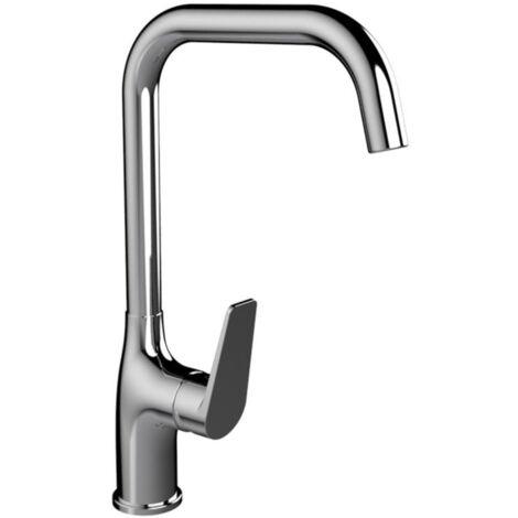 Idro-bric kalos flexible 3/8f évier haut 35cm chrome - scarub1257cr