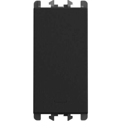 Inverseur unipolaire noir 1 module lybra urmet 27103.n pour ...