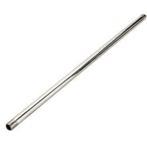 Tige avec double fil 10 mm chrome 30 cm fai - 0211/cr/30