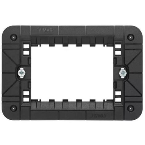 Support de module vimar linea 3 avec vis - 30613