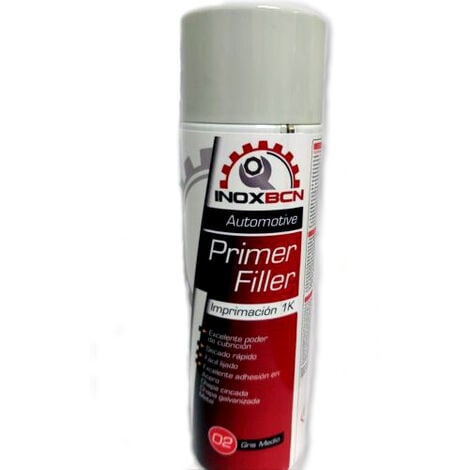 Spray pintura imprimacion acrilica para carroceria color gris 500 ml