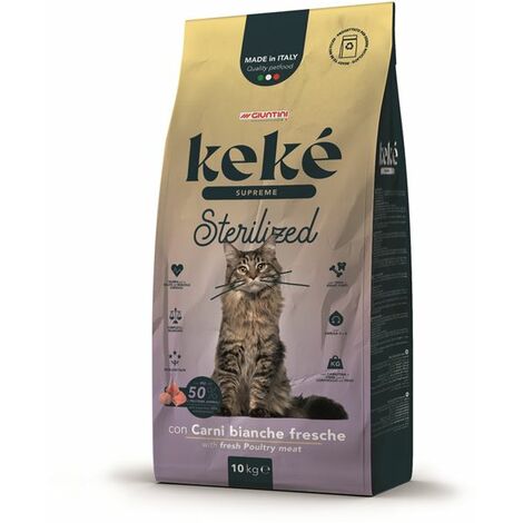 Keké cat sterilized carni bianche 10 kg