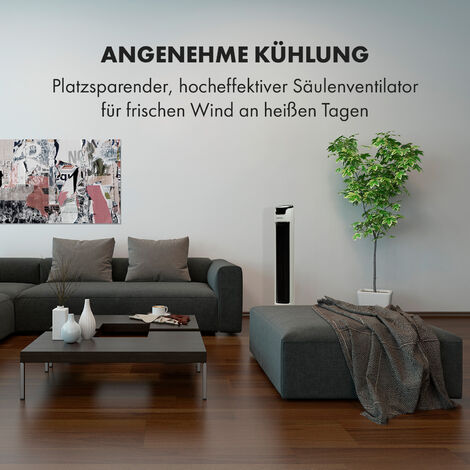 Empire State Säulenventilator Standlüfter Turmventilator 37 W 2200 m³/h ...