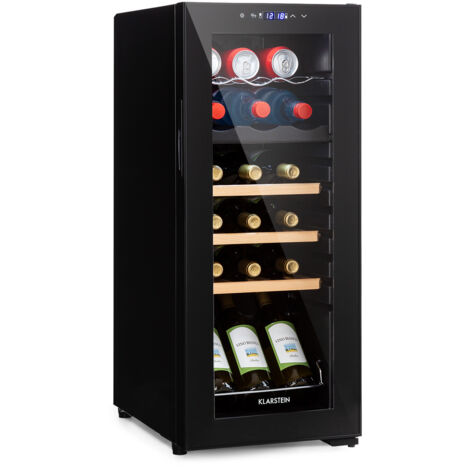 Klarstein energieeffizienter Weinkuhlschrank fur 18 Flaschen ...