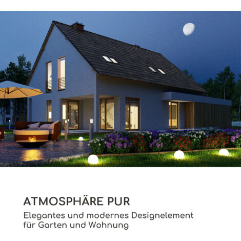 Loomy XL Kugelleuchte Ø50cm 16 Farben-LED 4 Licht-Modi IP68 ...