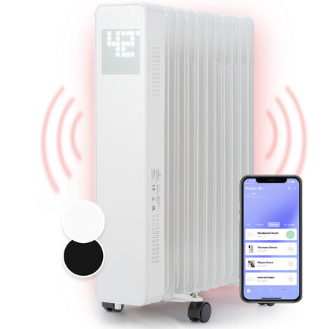 Klarstein Öl Radiatoren, Heizkörper Elektrisch, Leiser Ölradiator 2500 ...